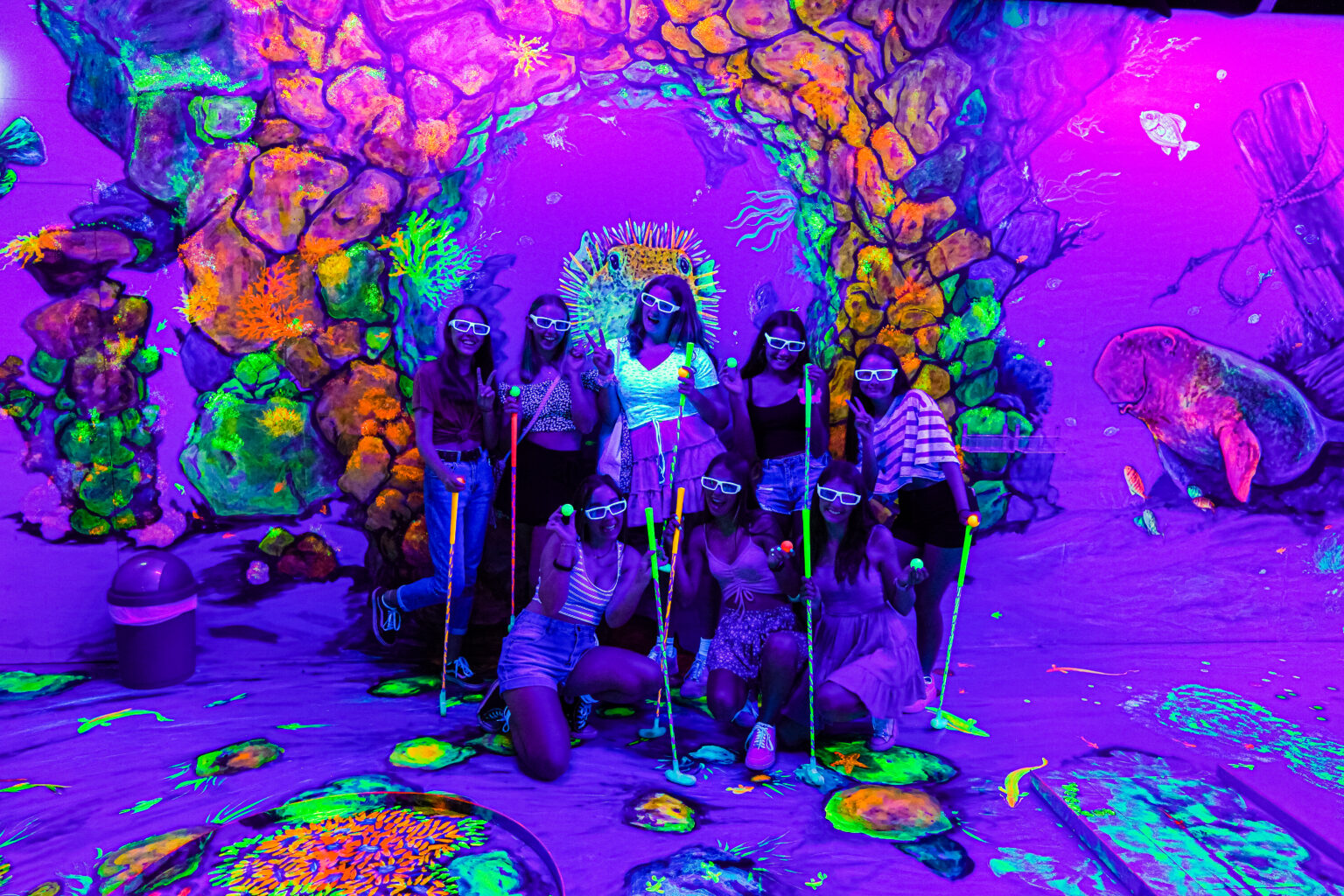 Glowing Rooms | 3D Mini Golf and VR Escape Rooms in Perth